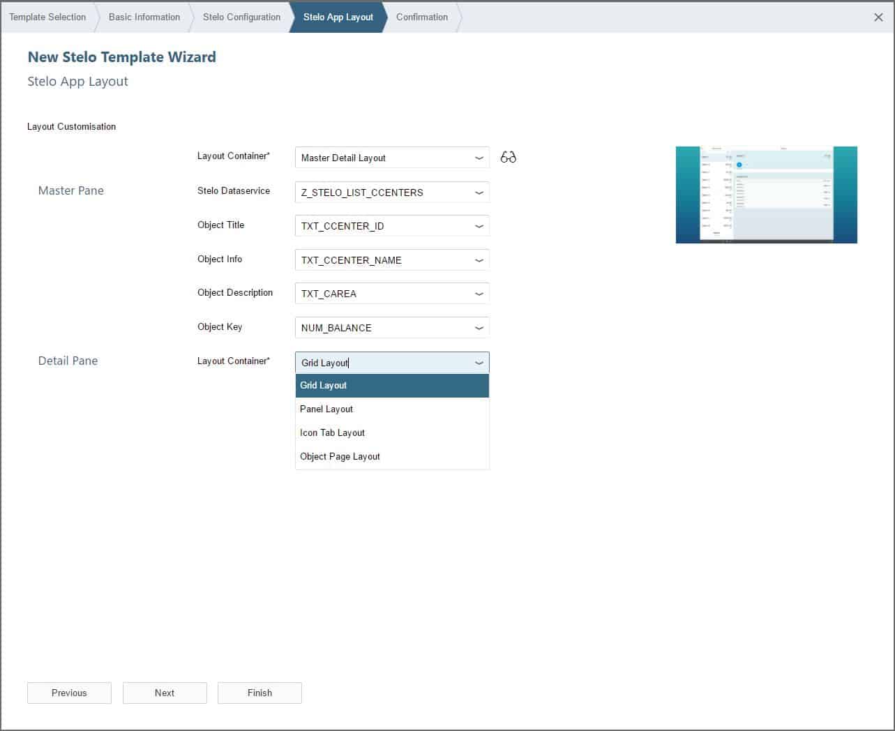 Arch | Products | Stelo | Features | Arch