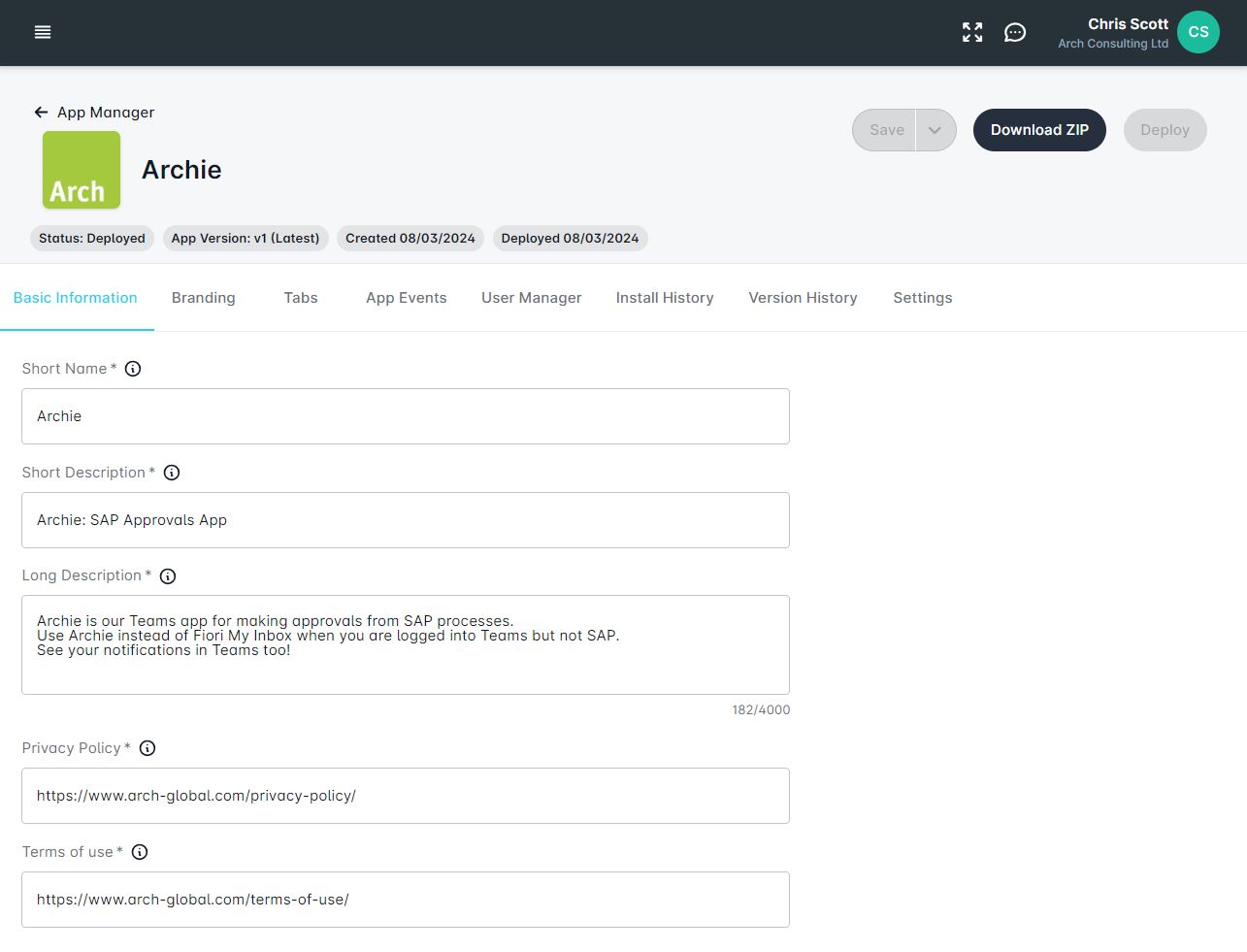 Build your own Teams app with Looply in 5 simple steps | Arch